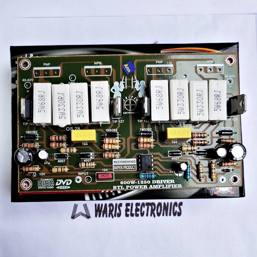 Jual Kit BTL Driver Power Ampli Amplifier 600W - 1250W CAMPOS | Shopee ...