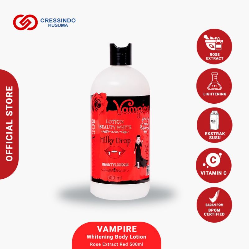 Jual Vampire lotion body beauty white(milky drop) | Shopee Indonesia