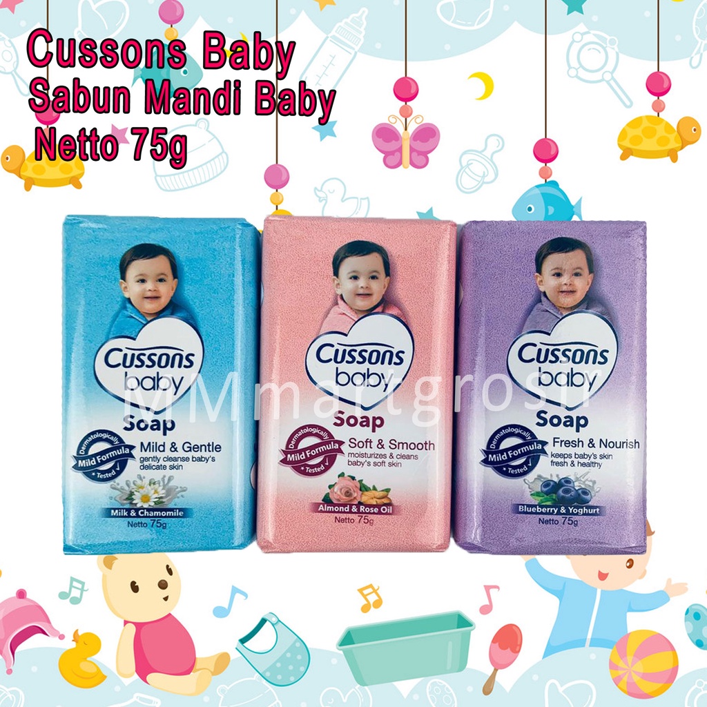 Jual CUSSONS BABY SABUN BATANGAN 75g | Shopee Indonesia