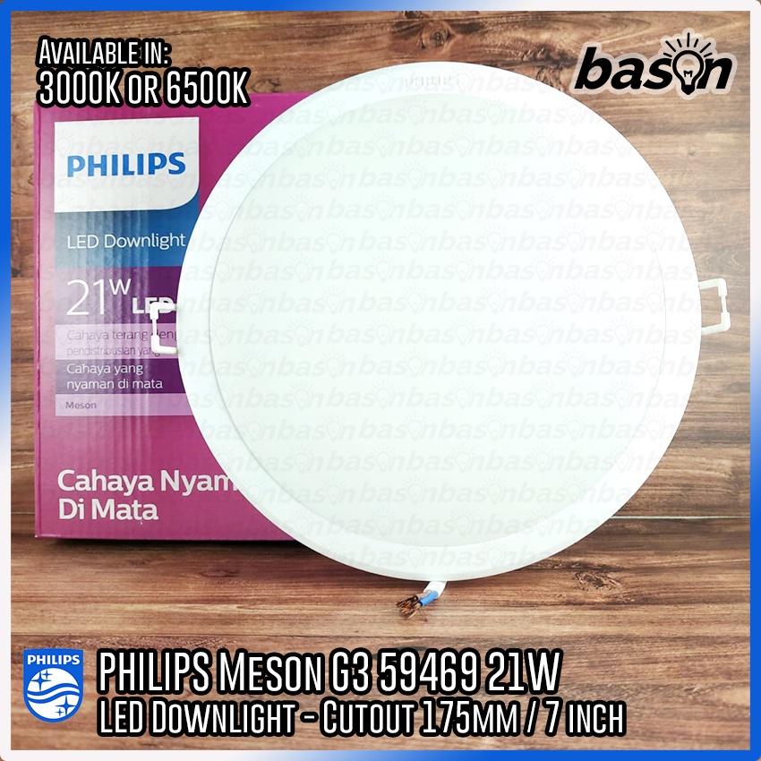 Jual PHILIPS 59469 Meson 21W 7" D175 - LED Downlight Gen 3 | Shopee ...