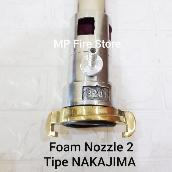 Jual Nozzle Foam Pemadam 2.5 " Nakajima Aluminium Hose Hydrant Fire Fighter | Shopee Indonesia