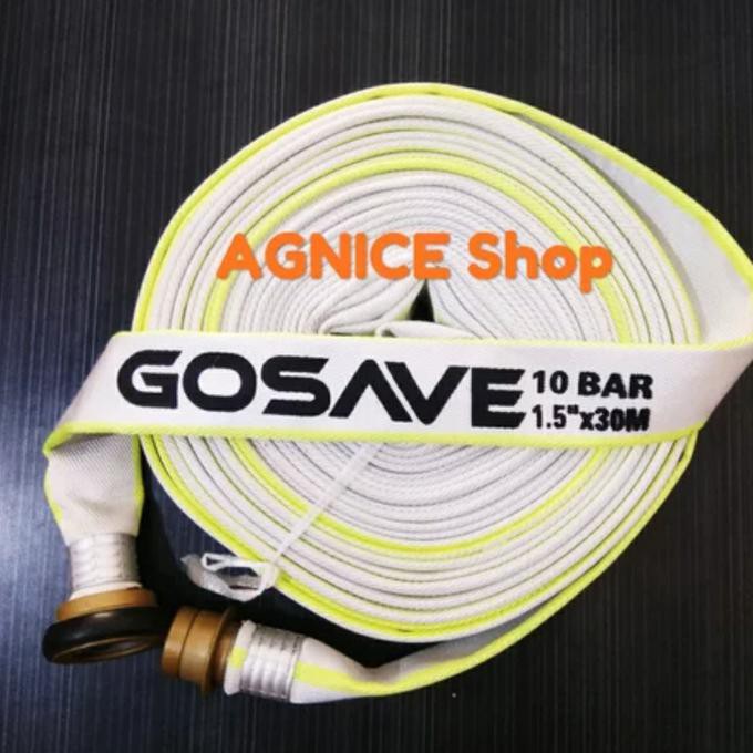 Jual Selang Hydrant Gosave Pemadam 10 Bar 1.5" X 30 Meter Coupling ...