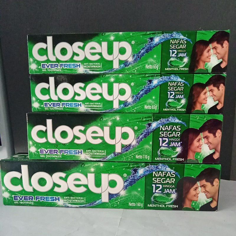 Jual Close up Menthol Fresh 65g 110g 160g | Shopee Indonesia