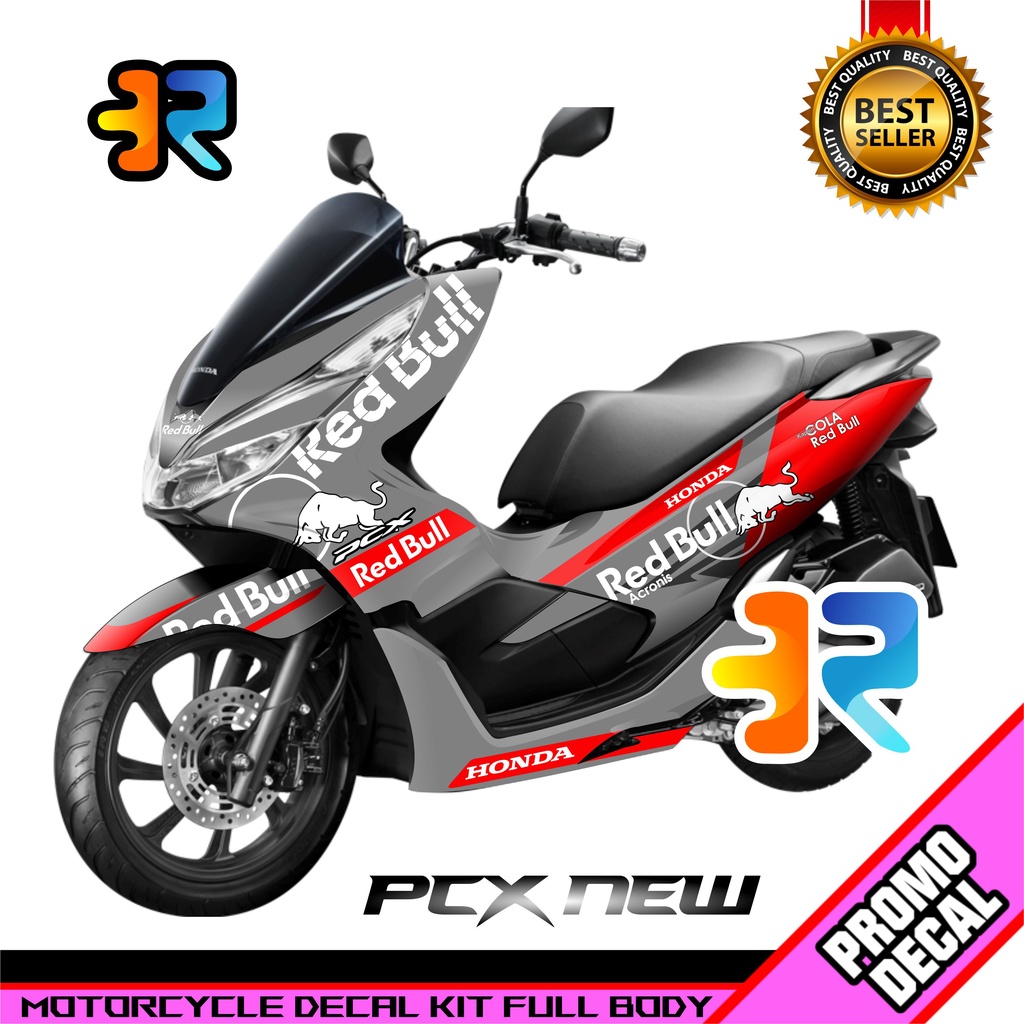 Jual Decal HONDA PCX Full Body Redbull Edition | Shopee Indonesia