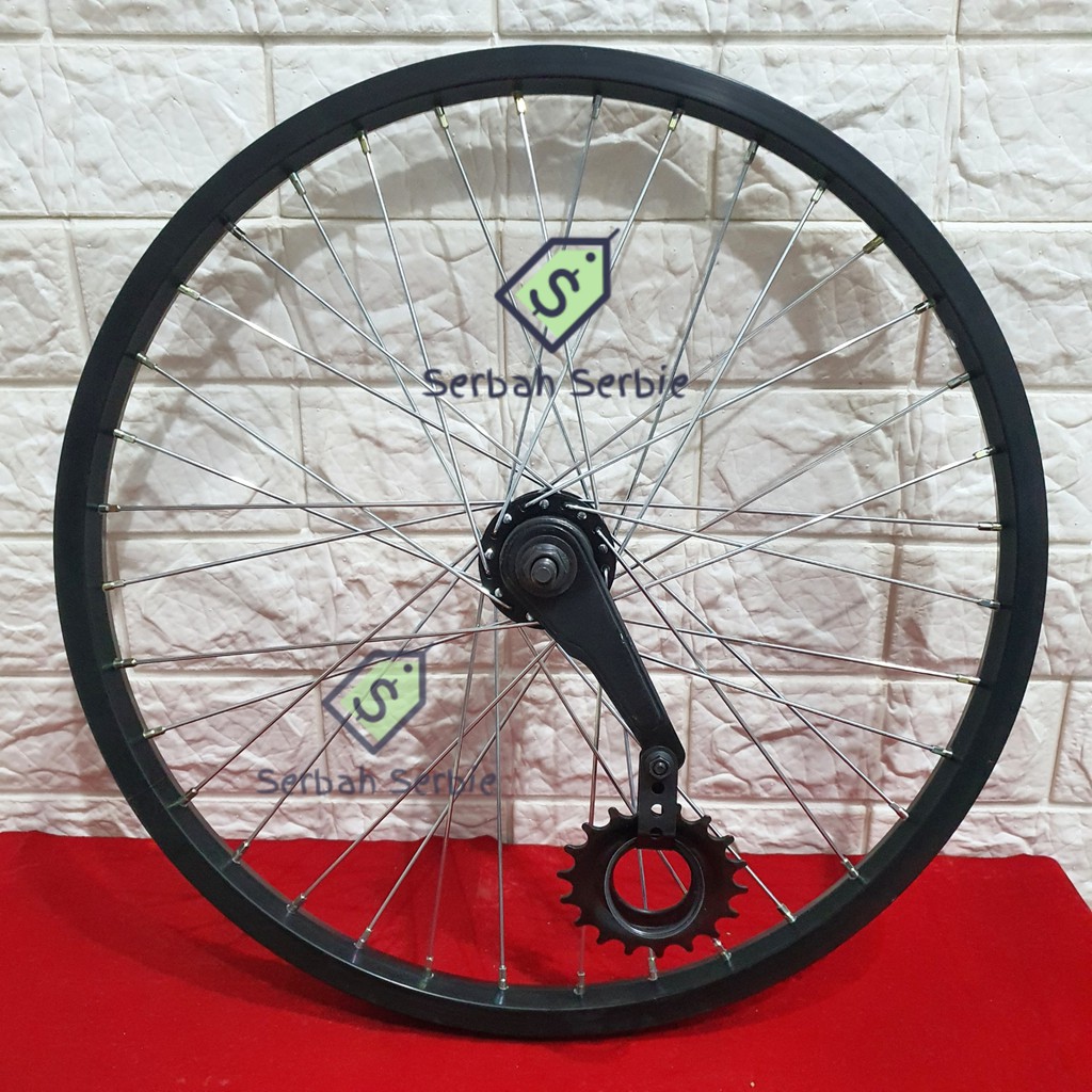 Jual VELG RIMS SEPEDA 20 BELAKANG REM KAKI TORPEDO COASTER ALLOY WHEEL ...