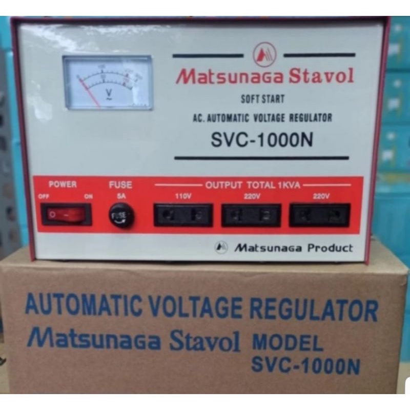 Jual Stabilizer matsunaga 1000watt stavol matsunaga | Shopee Indonesia