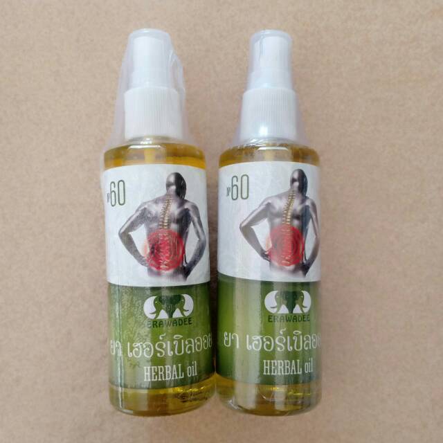 Jual Erawadee Herbal Spray Besar no 60 ori Thailand expired feb 2027 ...