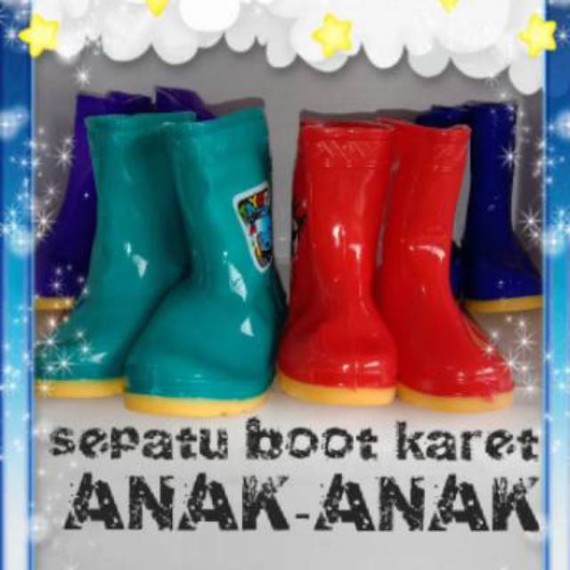 Jual Sepatu boot karet anak-anak sepatu but karet anak | Shopee Indonesia