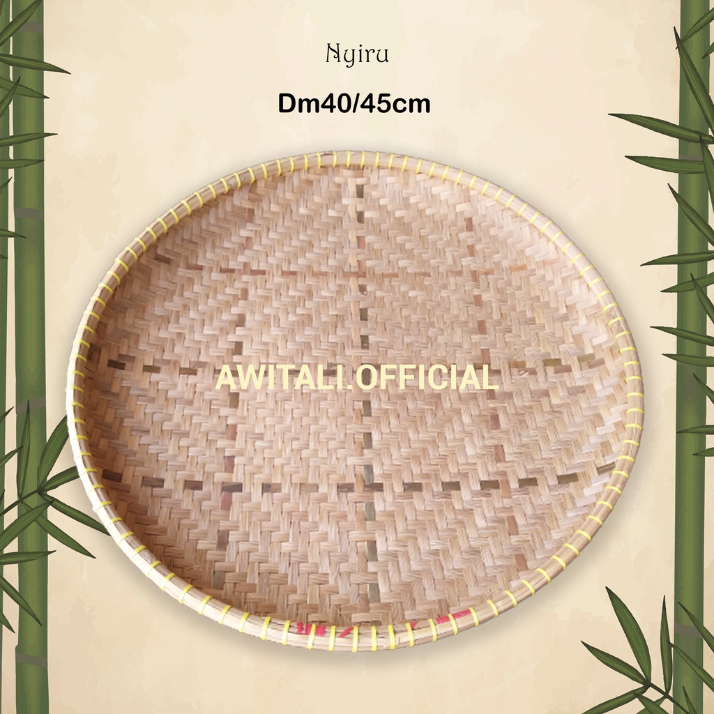Jual Tampah Bambu 40 45 cm Nyiru Nampan Anyaman Bambu Tumpeng | Shopee ...
