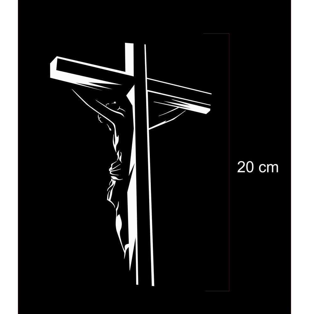 Jual [PRODUK 7DEZC] Stiker Christ-Jesus,Cutting Sticker VR0 | Shopee ...