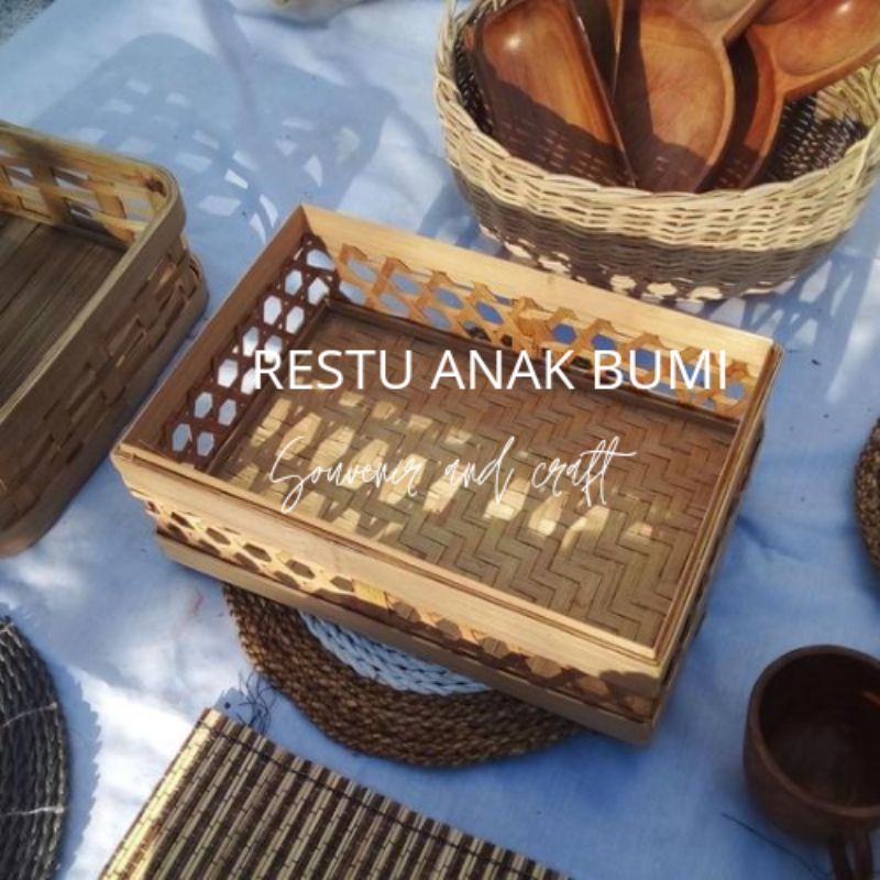 Jual box bambu, keranjang bambu, hantaran, wadah seserahan, nikahan ...