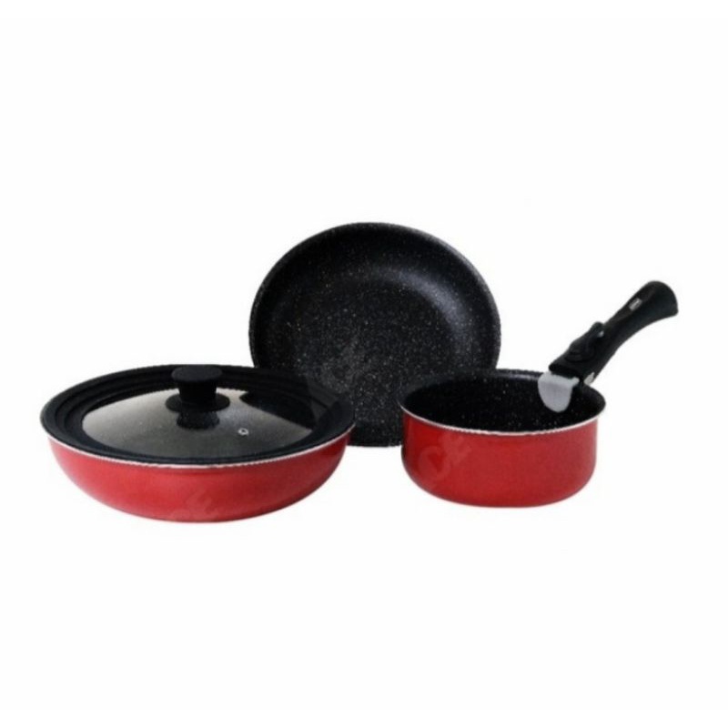 Jual multifunction marble cookware set 5in1 | Shopee Indonesia