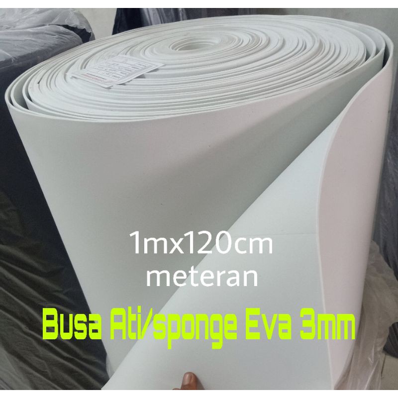 Jual busa ati/sponge Eva 3mm(100x120) | Shopee Indonesia