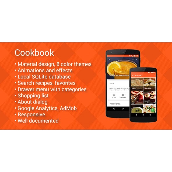 Jual Source Code Aplikasi Android CookBook Recipe App | Shopee Indonesia