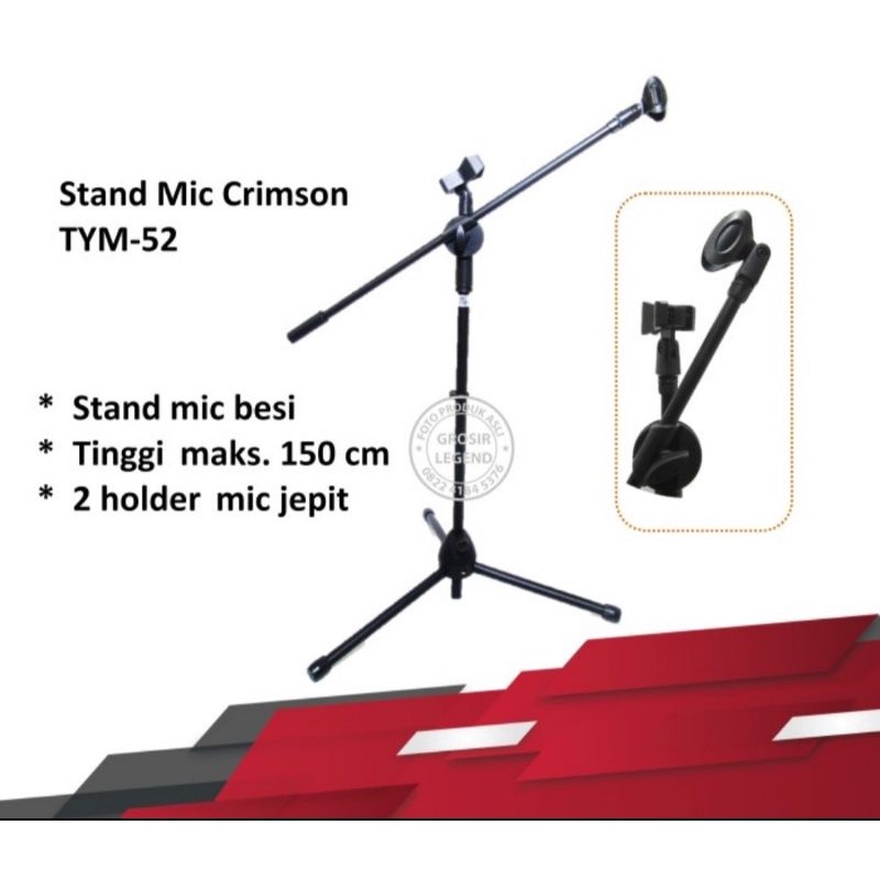Jual Stand Mic Lantai Crimson CR 103 | Shopee Indonesia