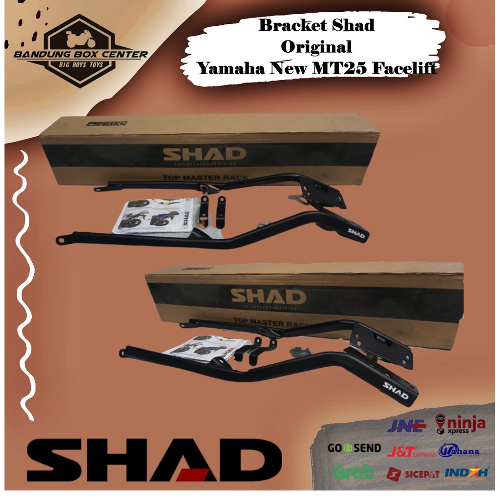 Jual Bracket Box MT25 2020 atau Breket Shad Original Motor New MT 25 ...