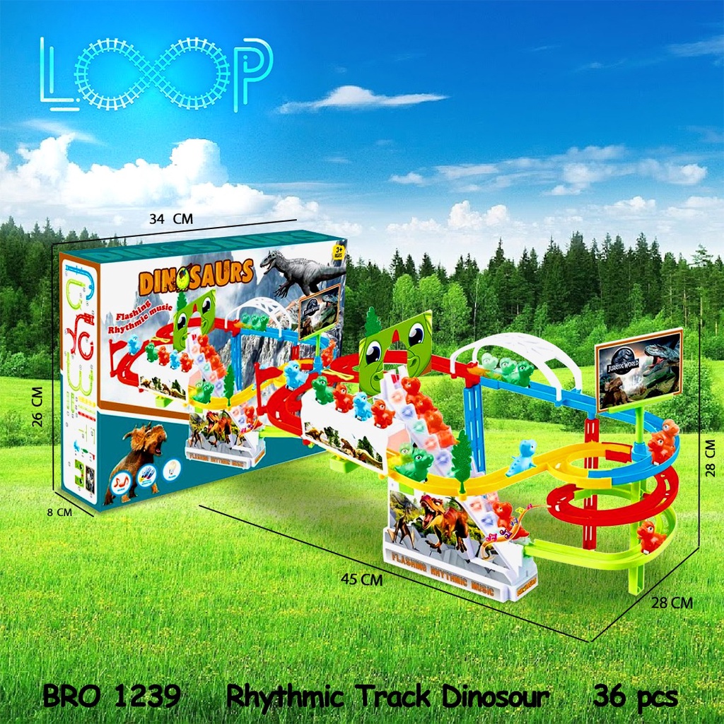 Jual Mainan Anak Thomas Tangga Slide Seluncur Perosotan Jalur Track ...