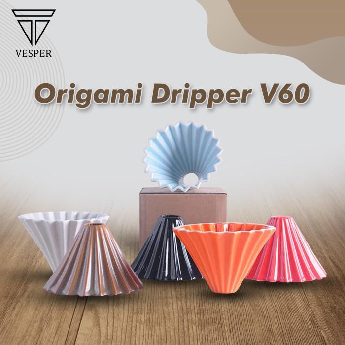 Jual Origami Coffee Dripper V60 / Kopi Drip Warna V60 | Shopee Indonesia