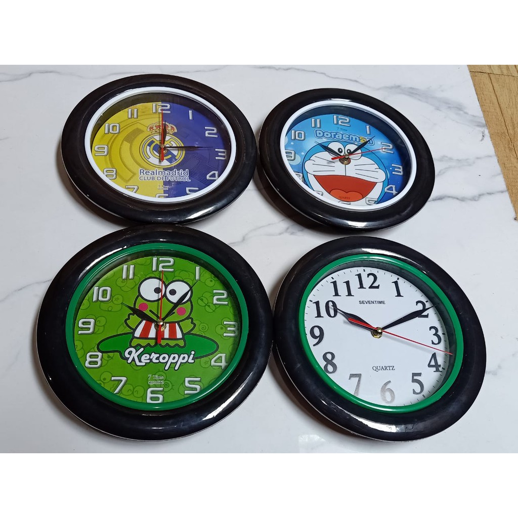 Jual JAM DINDING POLOS MINIMALIS DINDING BERKUALITAS 25CM | Shopee ...