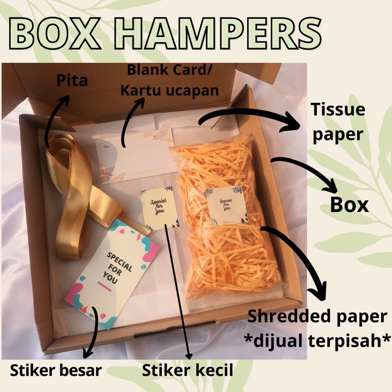 Jual (GRATIS REQUEST) Box Hampers / Box Lebaran / Box Gift / Box Parcel ...