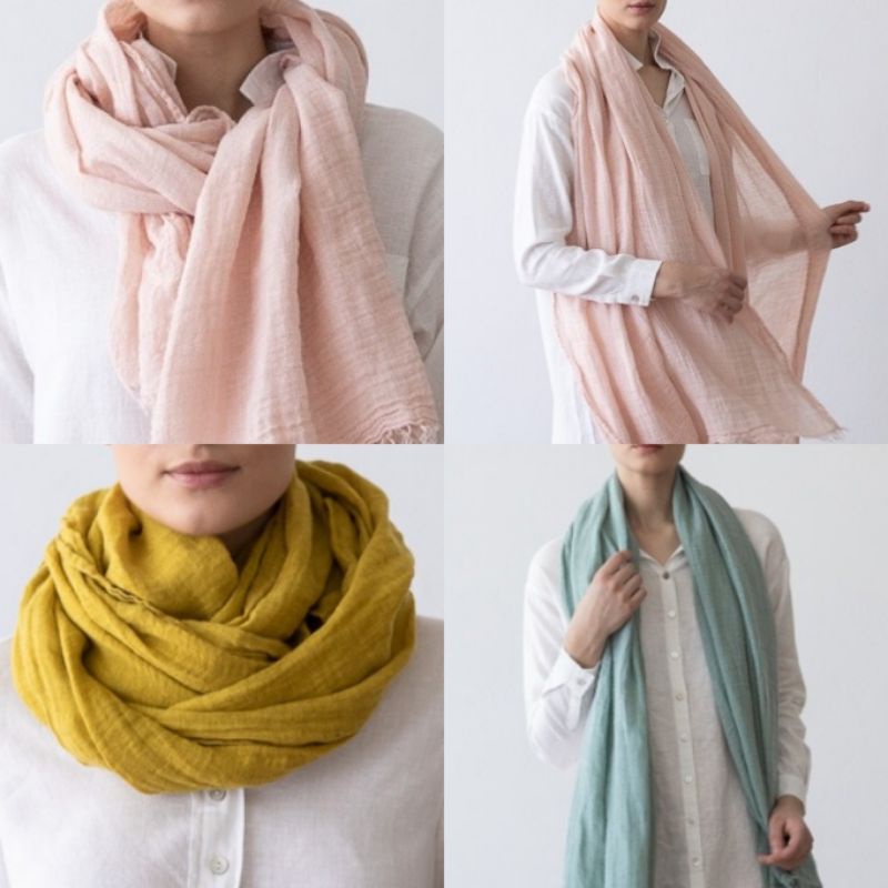 Jual Pasmina Soft Linen Pashmina Halus Selendang Murah | Shopee Indonesia
