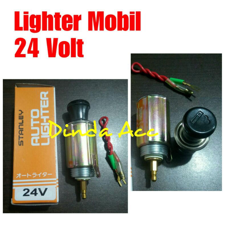Jual Lighter Cigarette Mobil Bus Dan Truck 24 Volt Stanley | Shopee ...