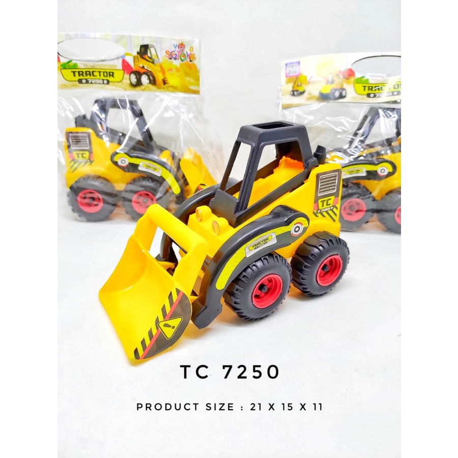 Jual MAINAN MOBILAN TRUK KONSTRUKSI BULLDOZER SG TOYS TC 7250 | Shopee ...