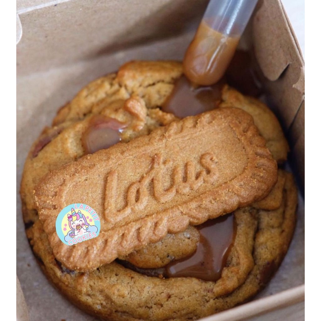 Jual LOTUS BISCOFF EXPLOSIVE BOMB SOFT Cookies / Jumbo Giant Chewy ...