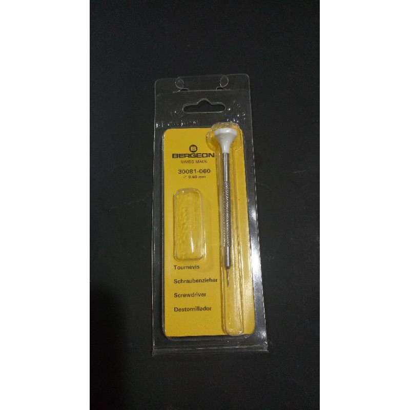 Jual BERGEON 30081 OBENG SCREWDRIVER INOX 0.50, 0.60, 0.80, 1.00, 1.20 ...