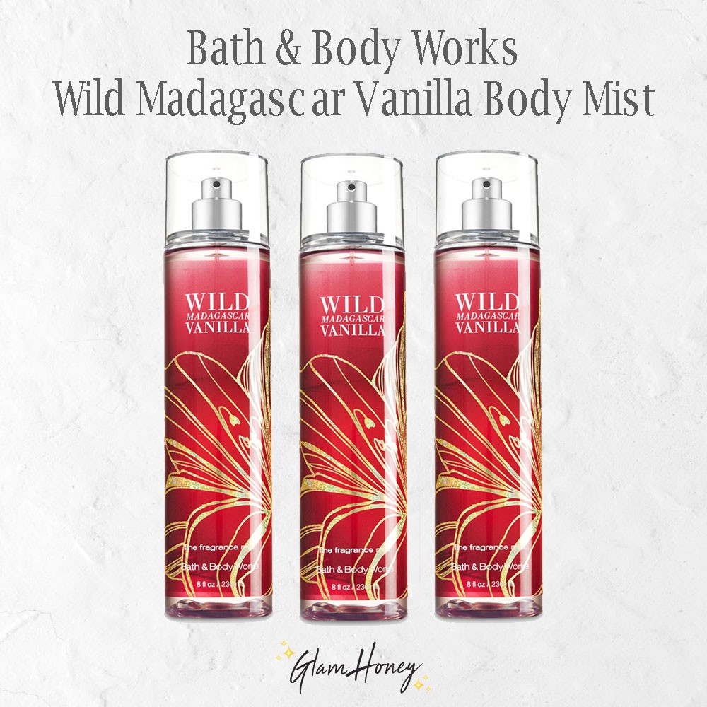 Jual Wild Madagascar Vanilla Bath And Body Works Bodymist 236ml