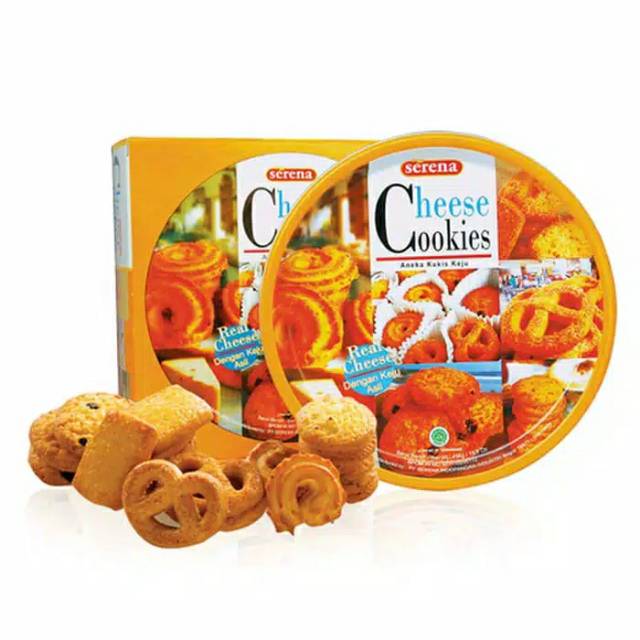 Jual Monde Serena Cheese Cookies kukis kaleng Serena biskuit rasa keju ...