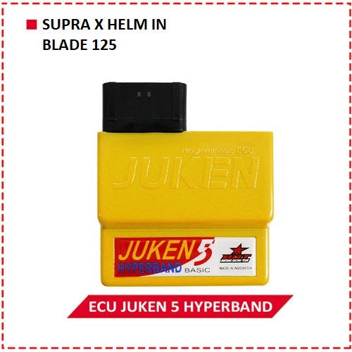 Jual ECU JUKEN 5 BASIC HYPERBAND SUPRA X HELM IN/BLADE 125 KYZ - BRT ...