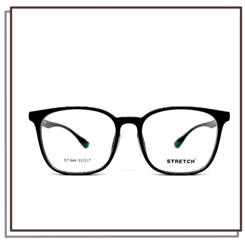 Jual FRAME KACAMATA PLASTIK STRETCH 844 Model Kotak Besar Keren ...