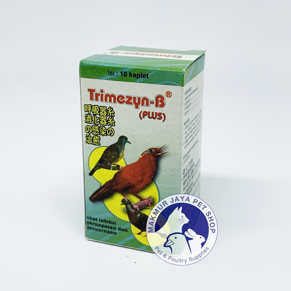 Jual Trimezyn B Plus Vitamin / Obat Infeksi Pernafasan Pencernaan 10 ...