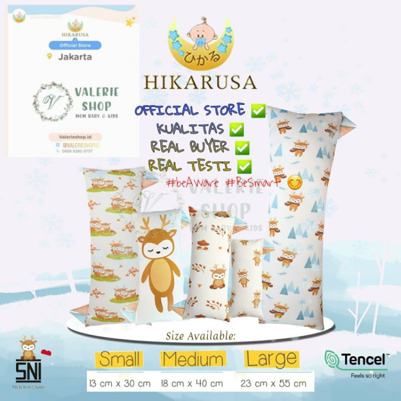 Jual HIKARUSA GULING HIKARU CUDDLE PILLOW BUDDY TENCEL bantal bayi ...