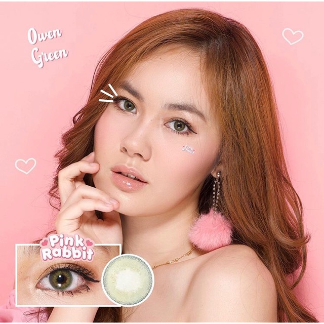 Jual Owen Green Pink Rabbit Lens | Shopee Indonesia