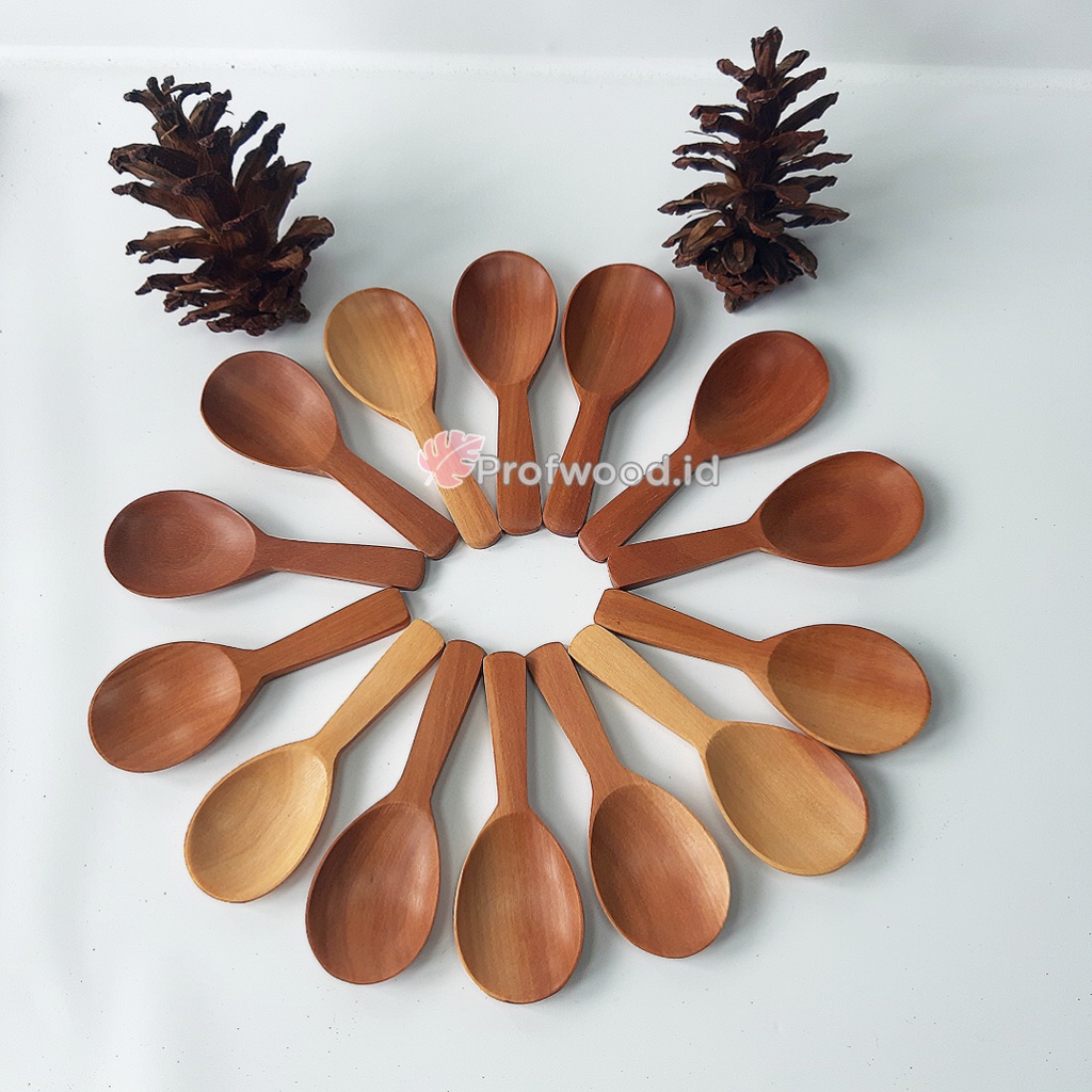 Jual Sendok kayu kecil - Sendok garam kayu | Shopee Indonesia