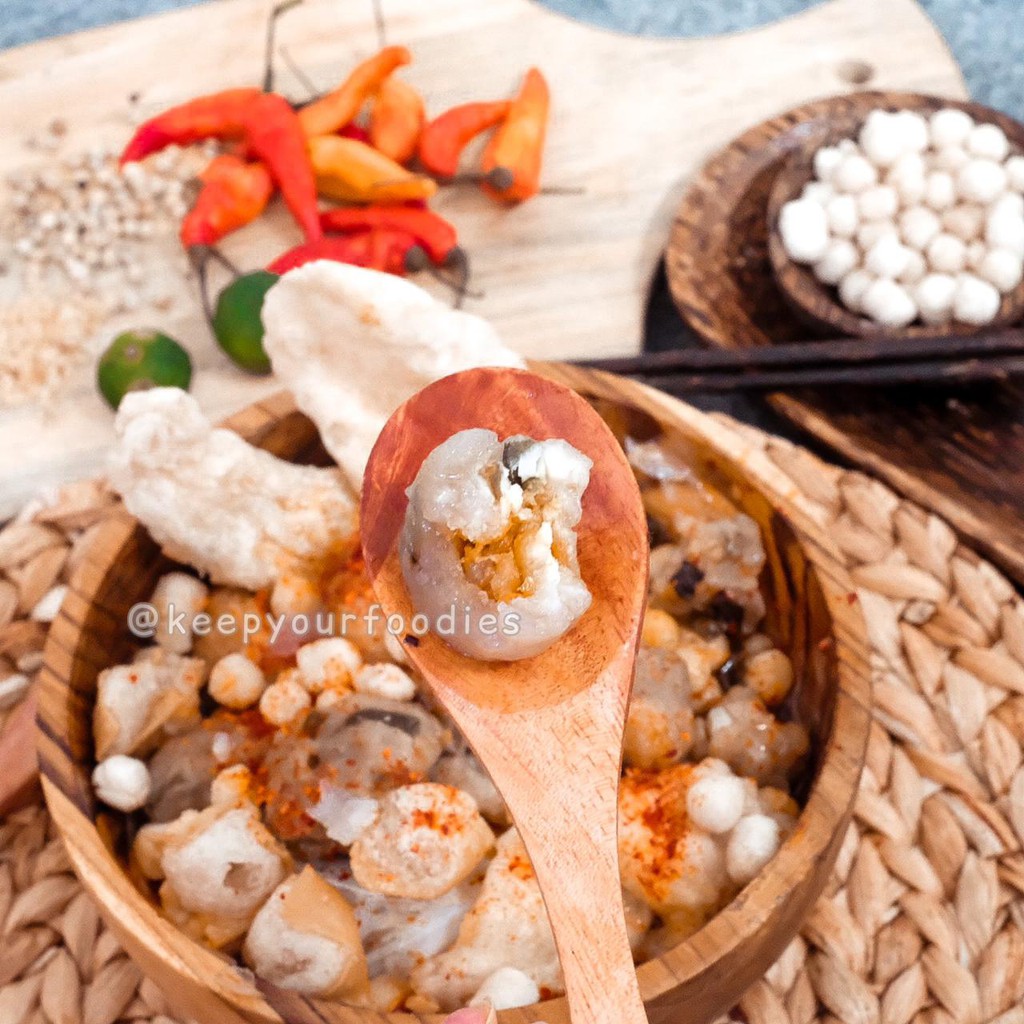 Jual Bakso Aci Hajarita - Jando Spicy (Gajih Bumbu Pedas) | Shopee ...