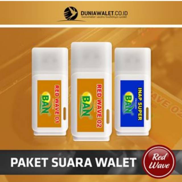 Jual PAKET SUARA WALET RED WAVE ORIGINAL BAN DUNIAWALET DRS ARIF ...