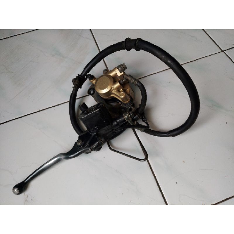 Jual Original master kaliper rem cakram assy pengereman depan jupiter mx new 135 pnp mx old ...