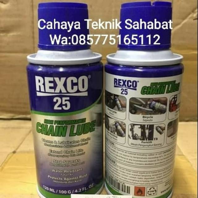 Jual Rexco 25 chain lube(120ML) | Shopee Indonesia