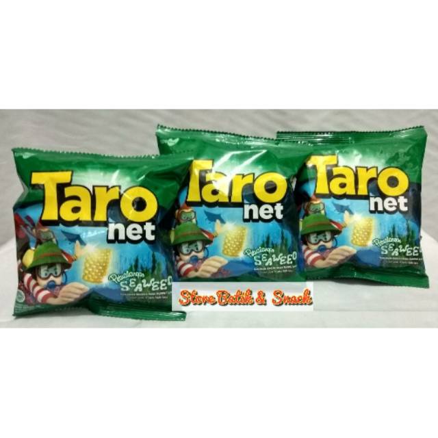 Jual Store snack Taro net seaweed 6 gram/cemilan/jajanan ringan/Aneka ...