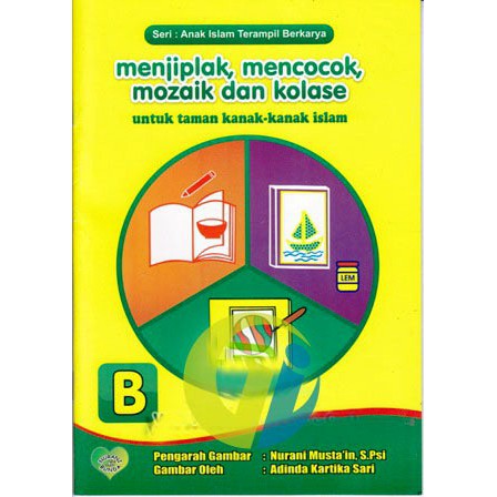 Jual Menjiplak Mencocok Mozaik dan Kolase A dan B - Nurani Bunda ...