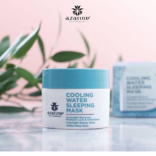 Jual Azarine Cooling Water Sleeping Mask 25g | Shopee Indonesia