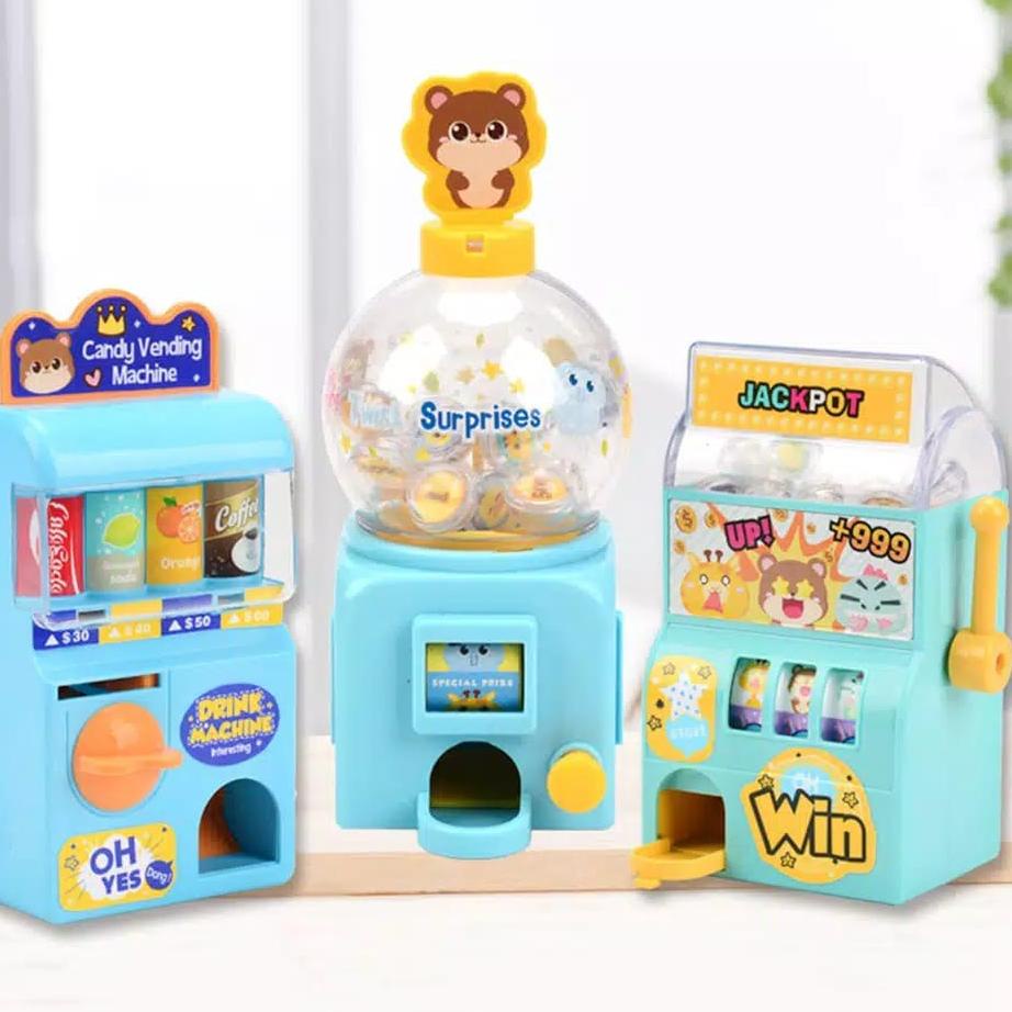 Jual Buruan Bayar VS Mini Vending Machine Mini Candy Bar Machine Mini ...