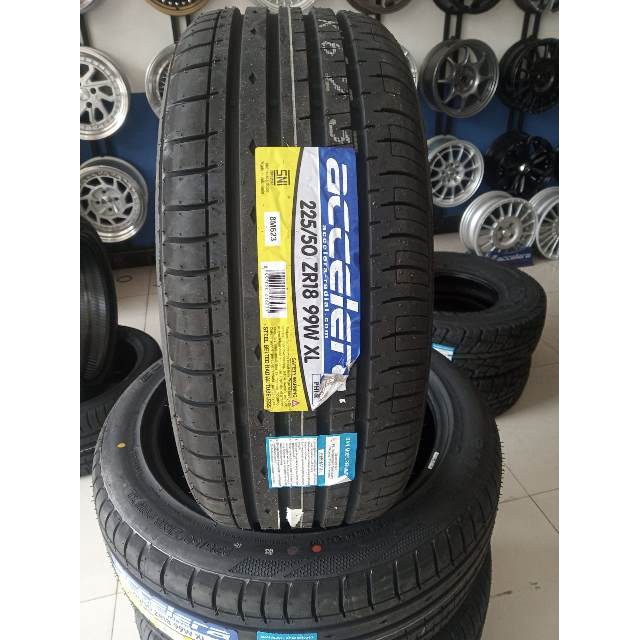 Jual Ban Mobil Ring 18 Ukuran 225/50/R18 Accelera PHI-R Standar Innova ...