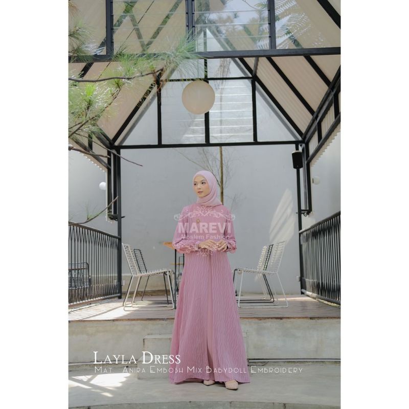 Jual LAYLA DRRSD BY MAREVI GAMIS TERBARU ABAYA JUMBO DAN STANDAR XXL ...