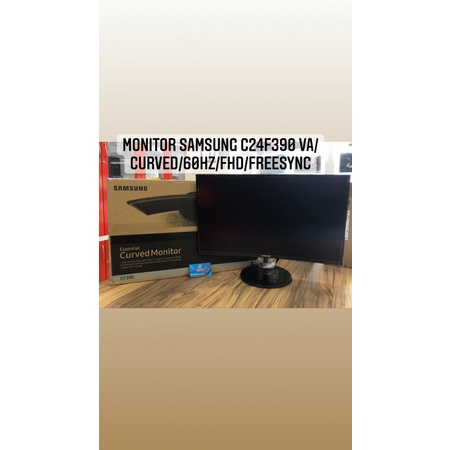 Jual Monitor Samsung C24F390 VA/Curved/60Hz/FHD/FreeSync | Shopee Indonesia
