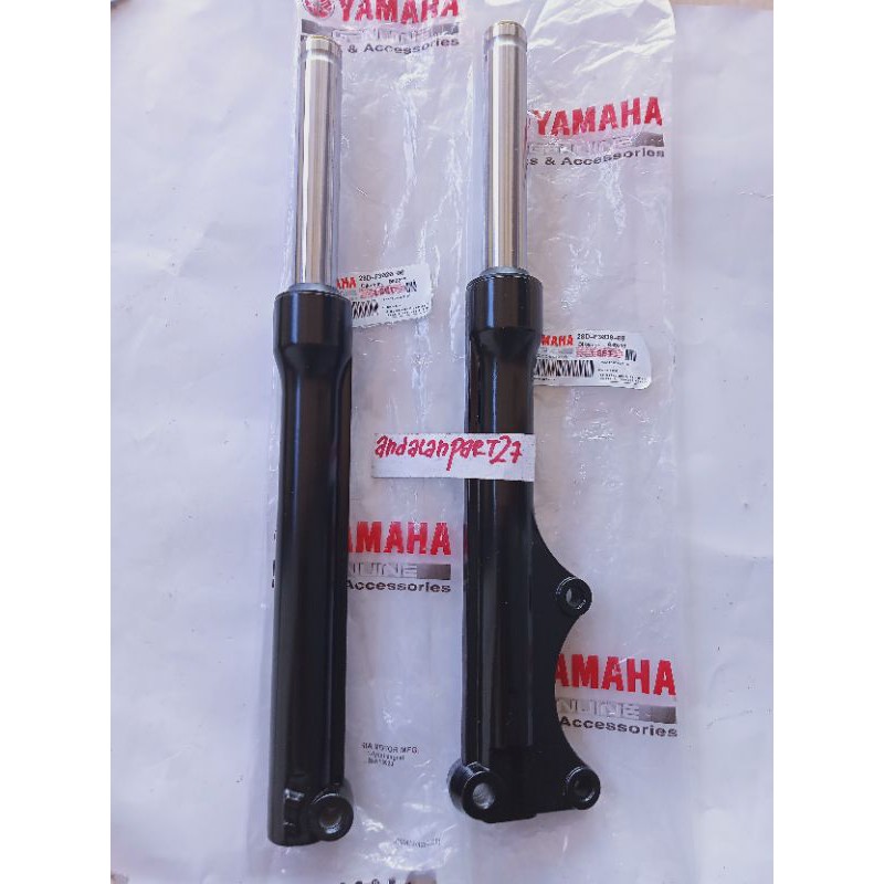 Jual AS + TABUNG SHOCK DEPAN(28D/5TL) MIO SMYLE / MI0 SOUL KARBU FINO KARBU( SOK DEPAN KOMPLIT ...