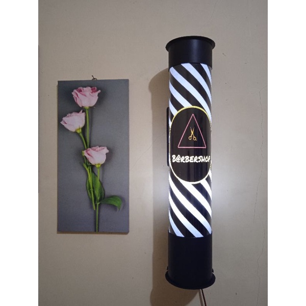 Jual neon box barbershop gradasi hitam putih | Shopee Indonesia